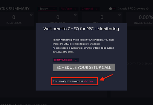 CHEQ Monitoring Installation Guide – Partners